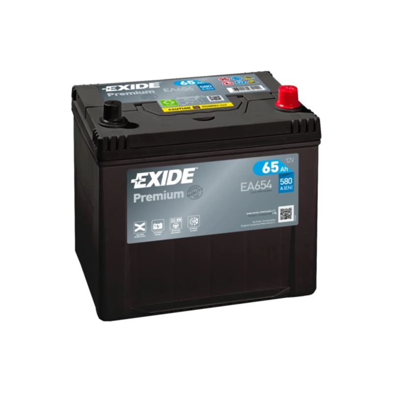 Battery 70D23R 12V 65AH
